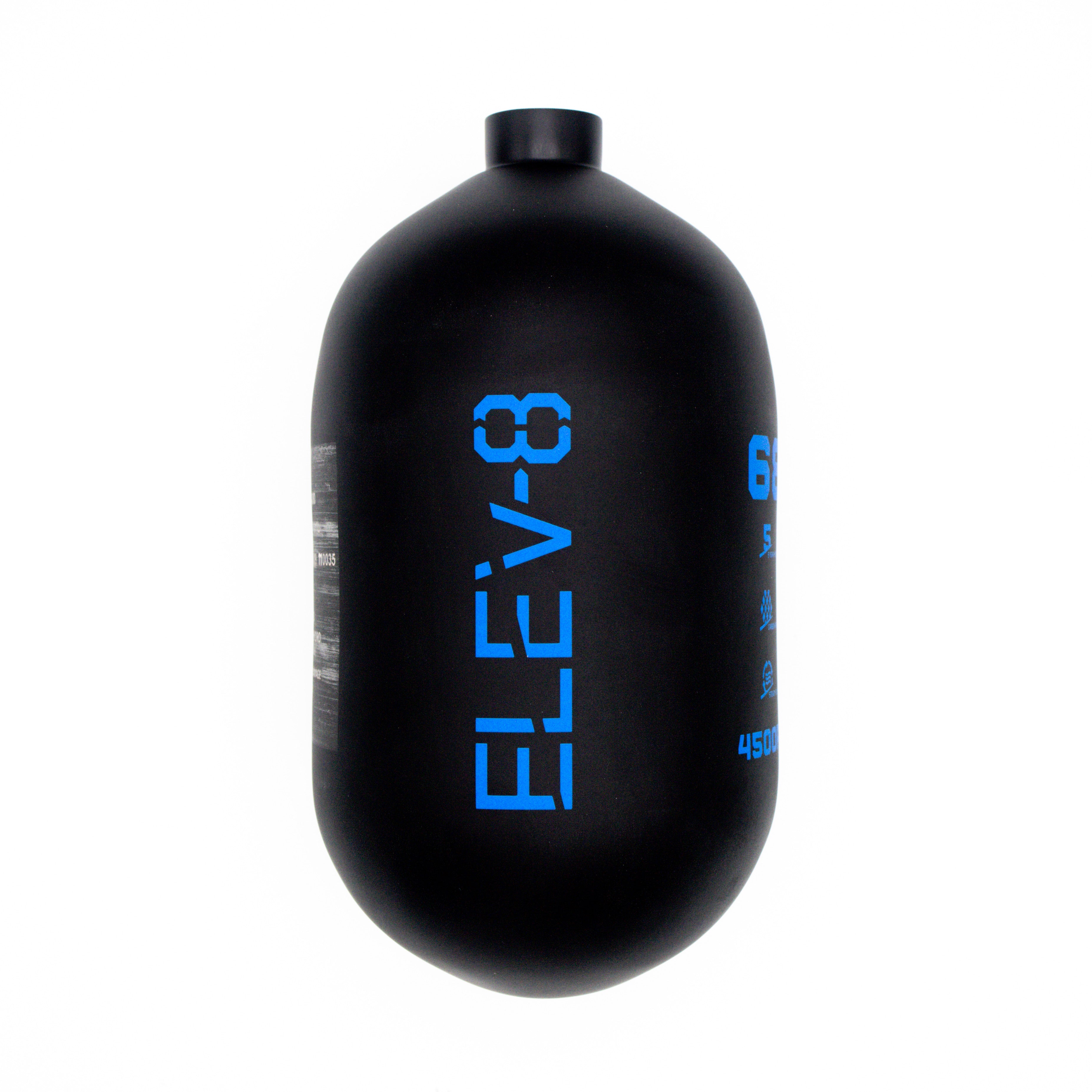 ELEV-8 68ci/4500psi Air Tank - Matte Black/Blue Logo – ELEV-8 PRODUCTS